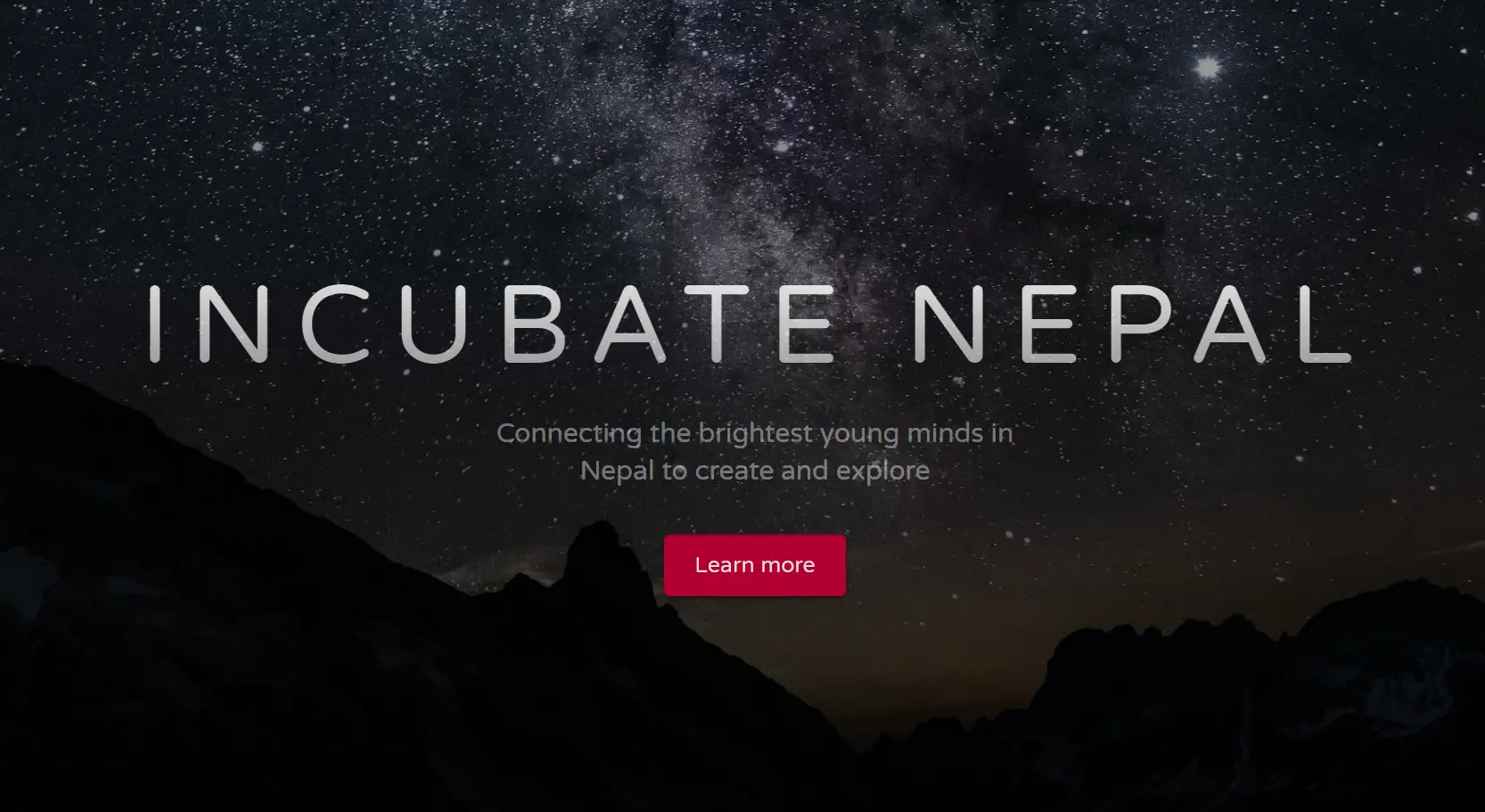 Incubate Nepal (2022 Snapshot)